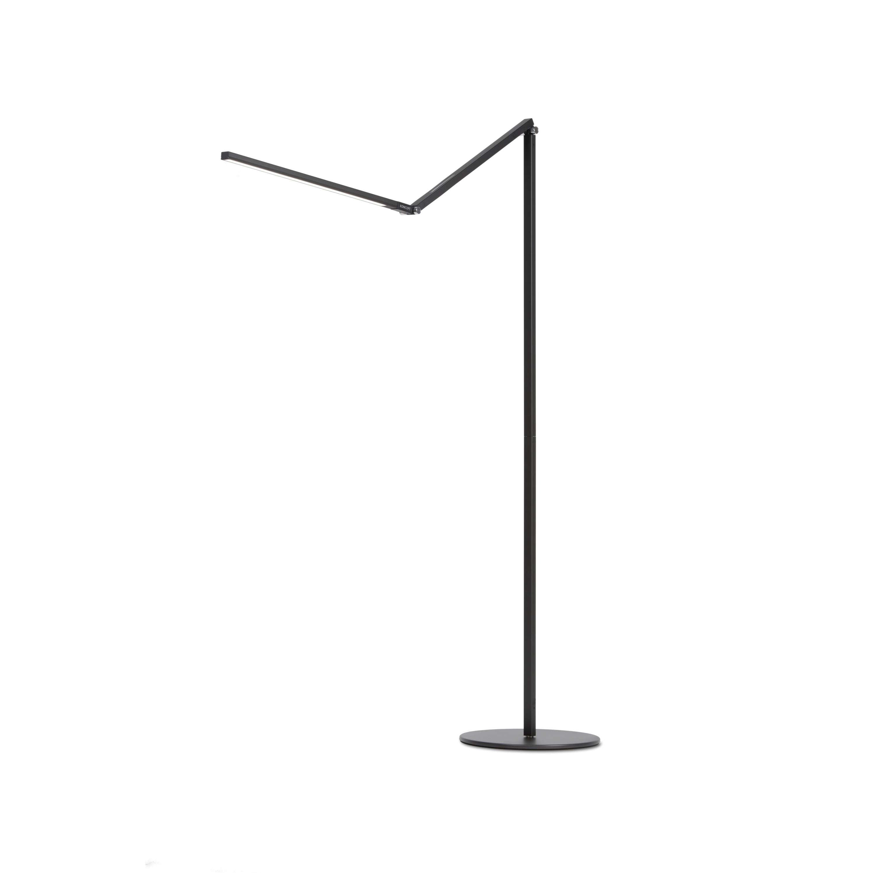 Z Bar Gen3 Floor Lamp Warm White Light Metallic Black Refurbished
