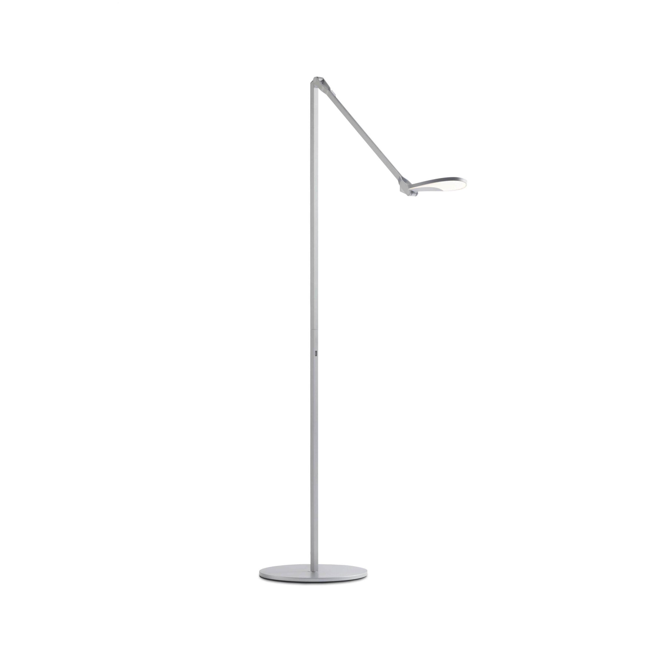 Splitty Floor Lamp, Silver (Refurbished) | Koncept Inc.